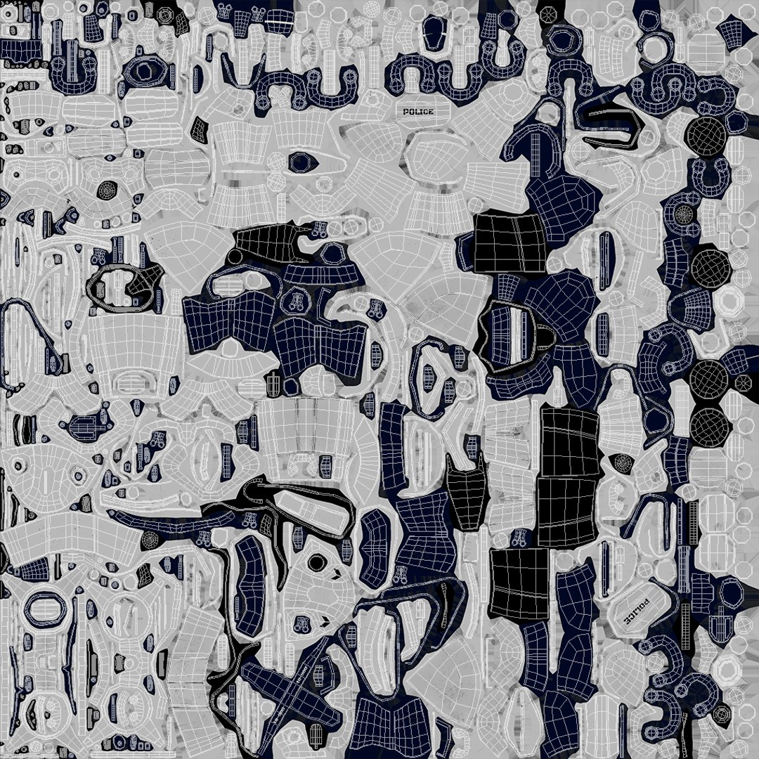 3D Running Futuristic Police Robot Dog - TurboSquid 2268168