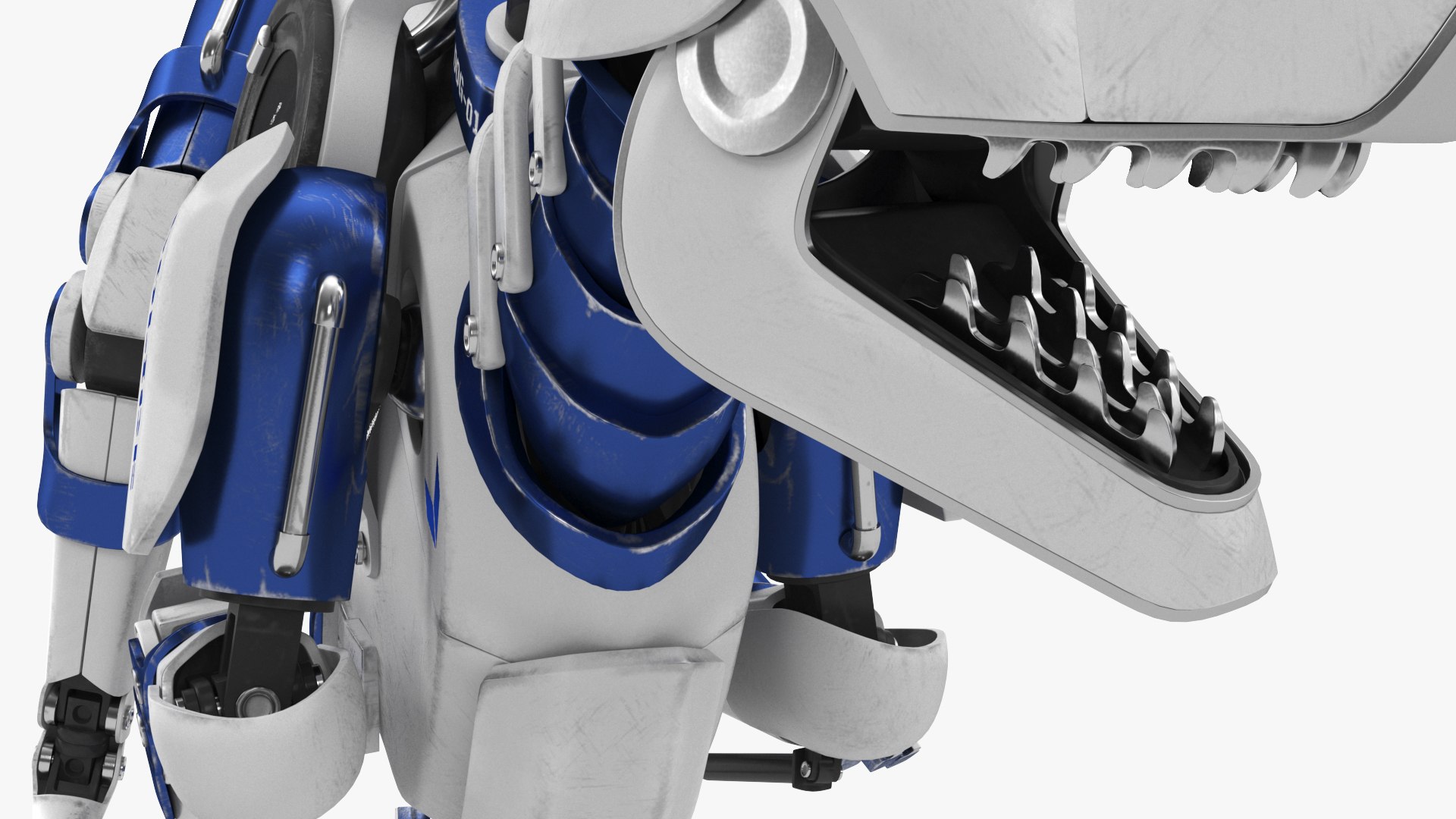 3D Running Futuristic Police Robot Dog - TurboSquid 2268168