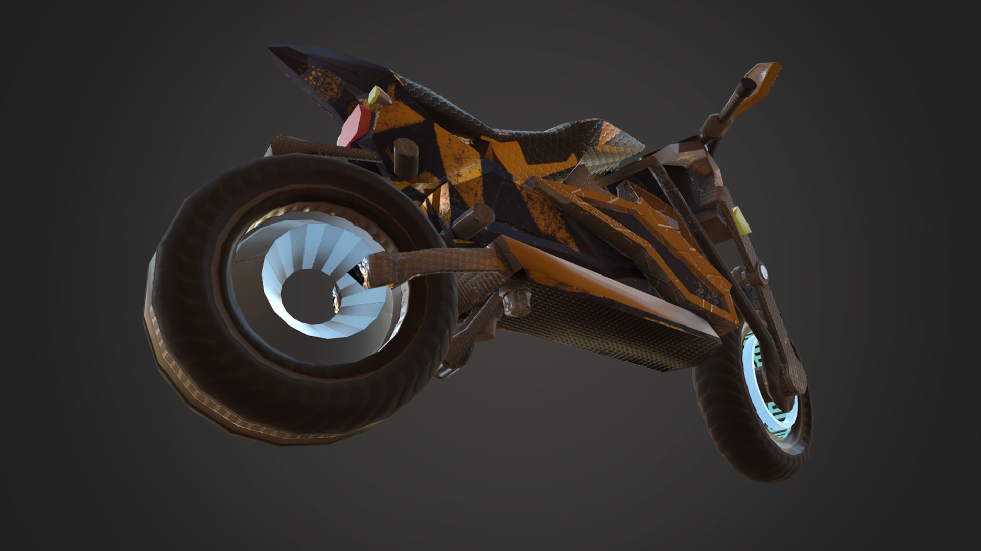 Motorcycle Fantasy Bee 3D - TurboSquid 1683066