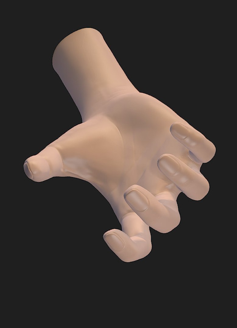 Female Hand Obj