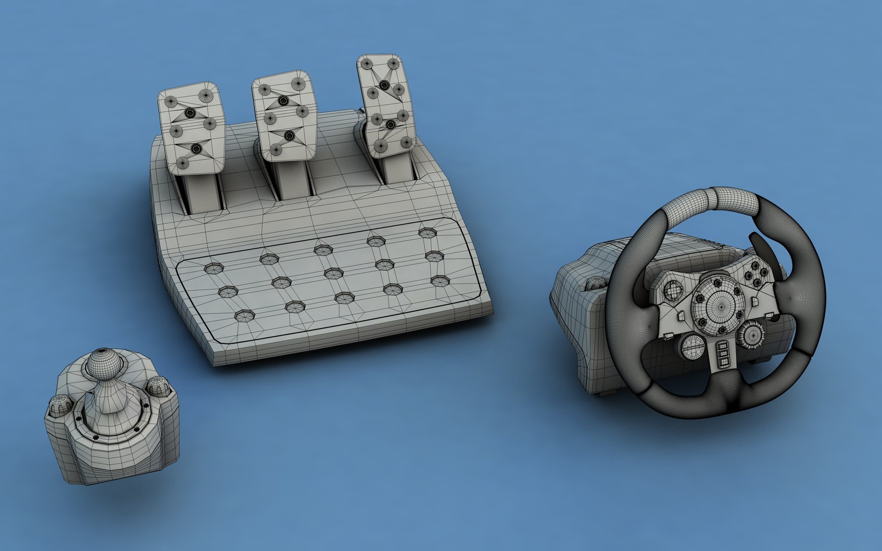 G29 Controller Steering 3D Model - TurboSquid 1221515