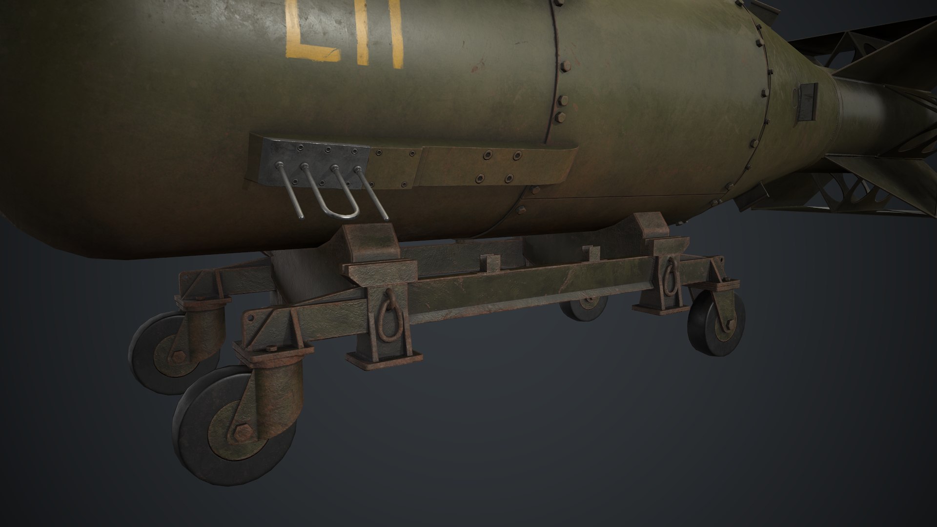 Little Boy Atomic Bomb 3D - TurboSquid 1659840