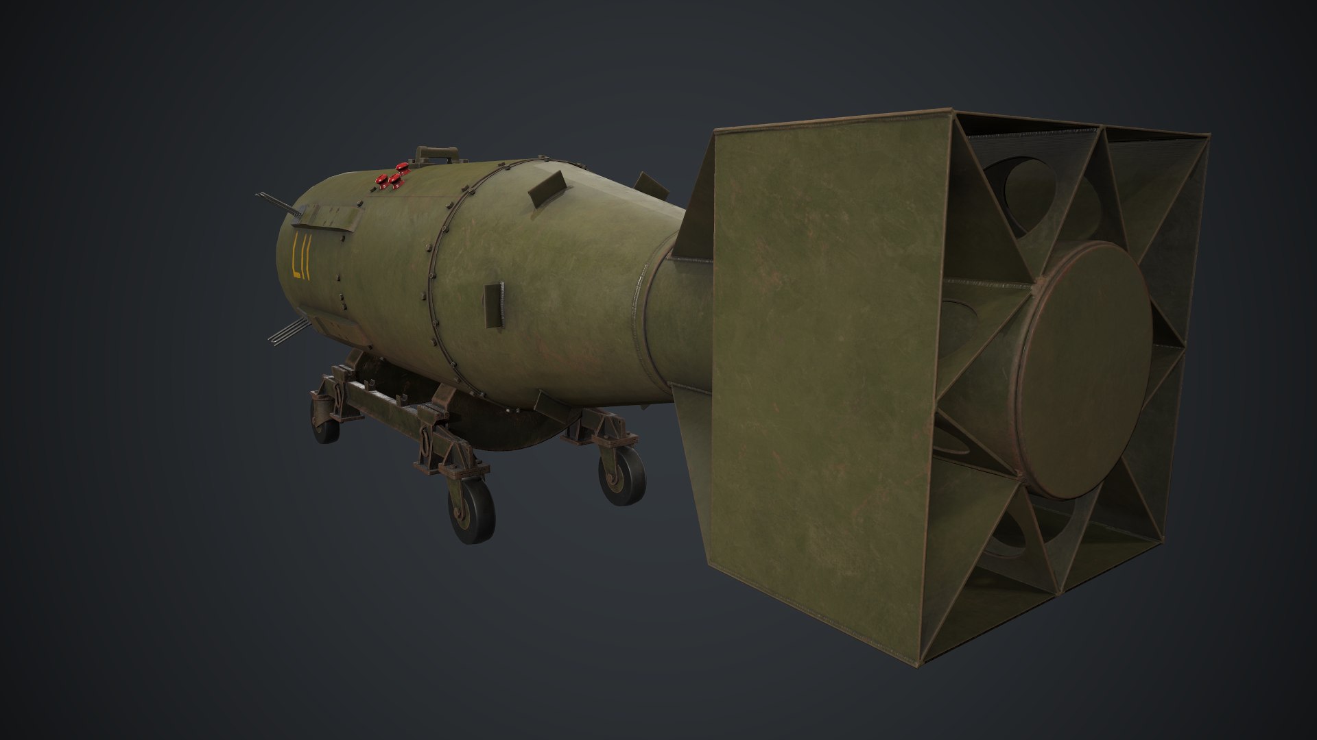 Little Boy Atomic Bomb 3D - TurboSquid 1659840