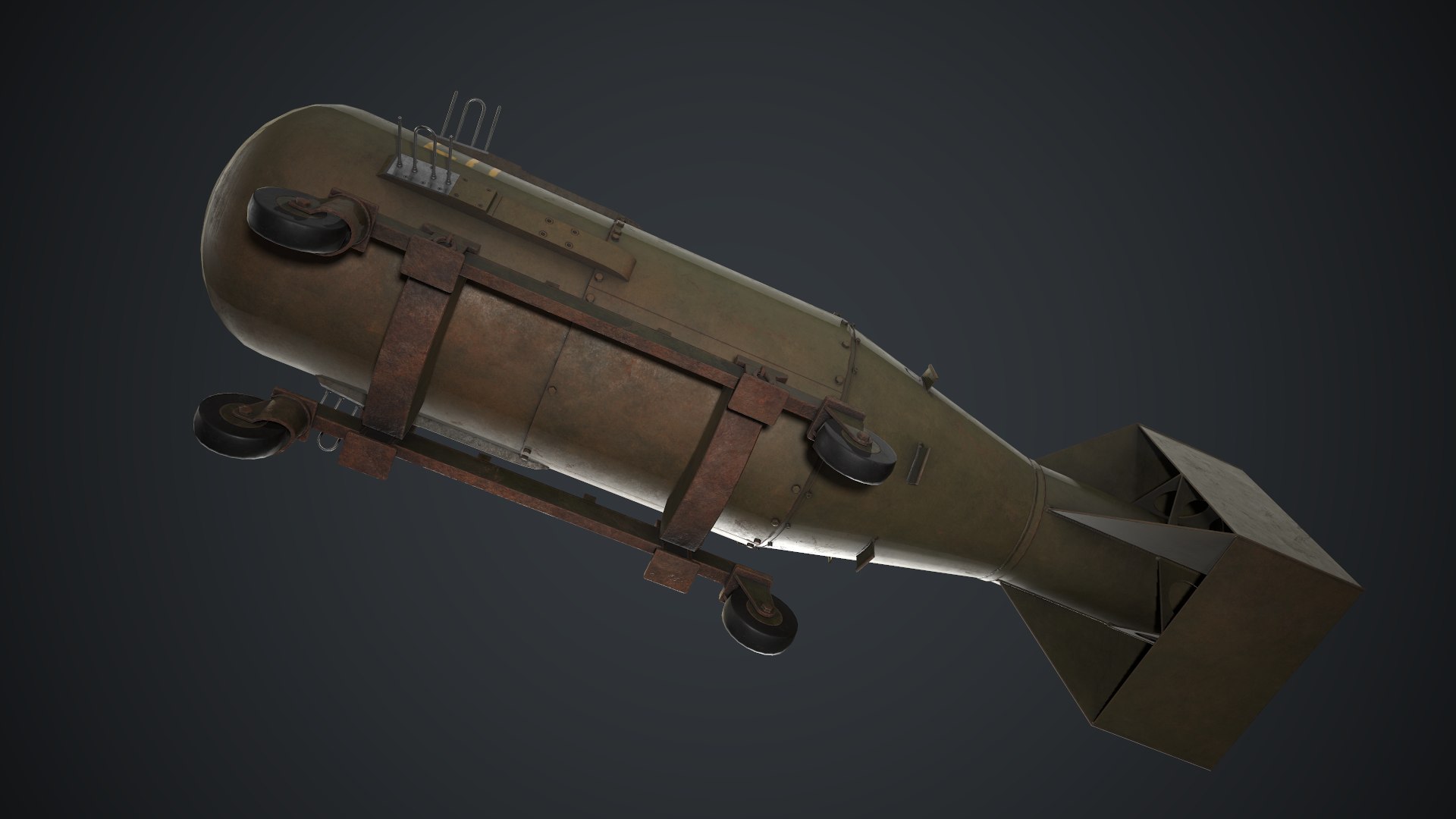 Little Boy Atomic Bomb 3D - TurboSquid 1659840