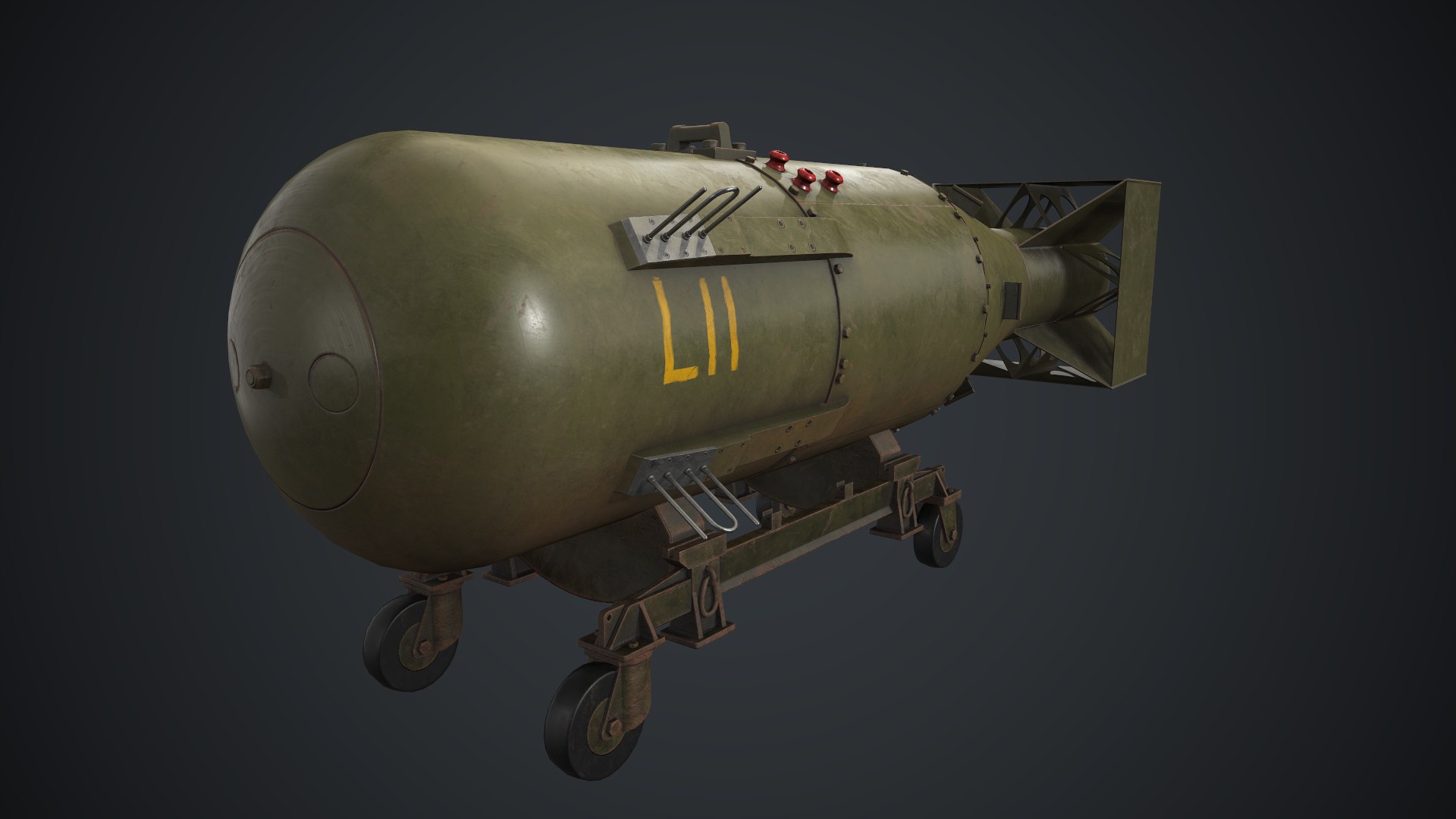 Little Boy Atomic Bomb 3D - TurboSquid 1659840