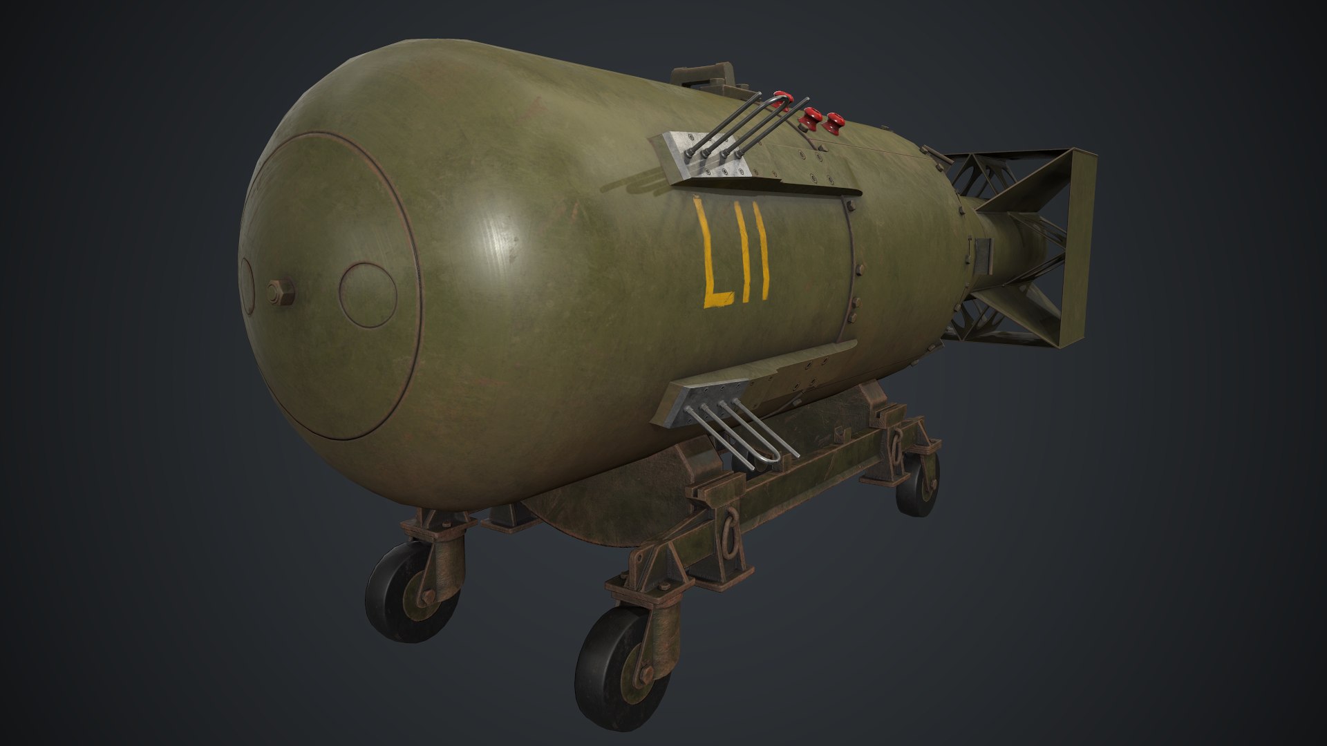 Little Boy Atomic Bomb 3D - TurboSquid 1659840