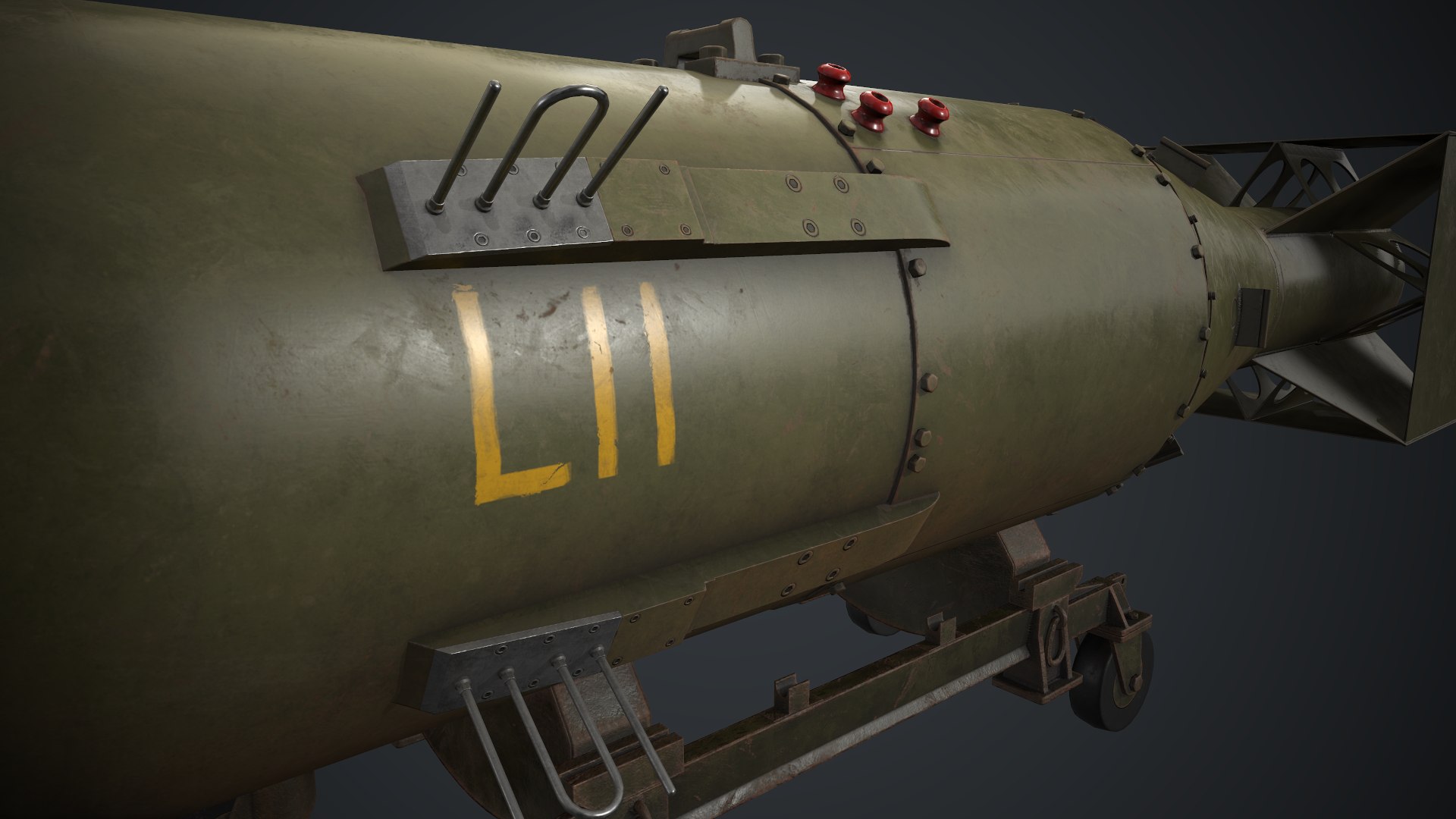 Little Boy Atomic Bomb 3D - TurboSquid 1659840