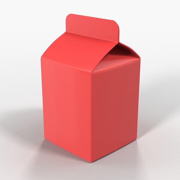 obj milk carton pint package