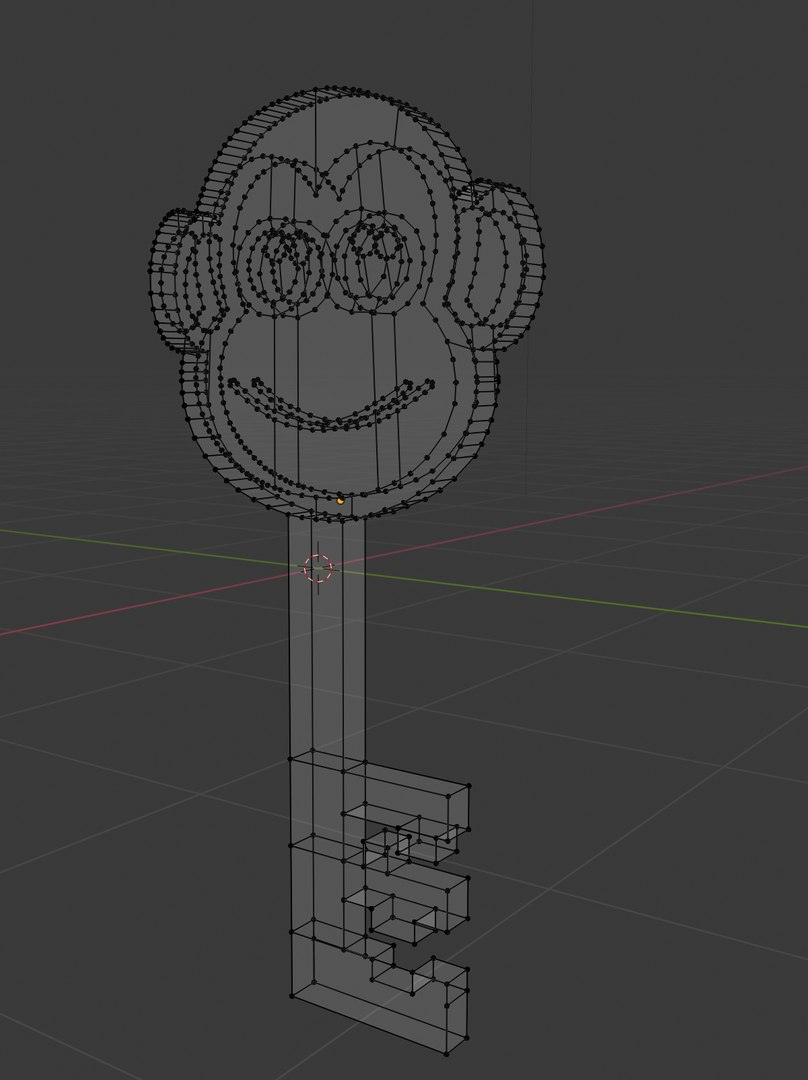 3D monkey key model - TurboSquid 1587853