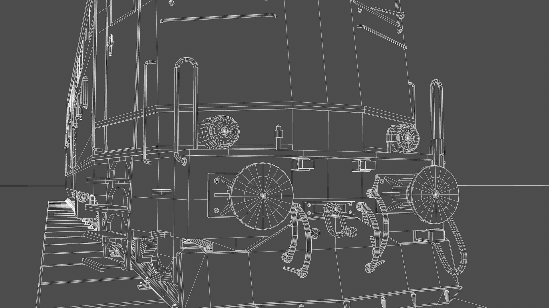 3D Model Electric Locomotive E424 - TurboSquid 2412165