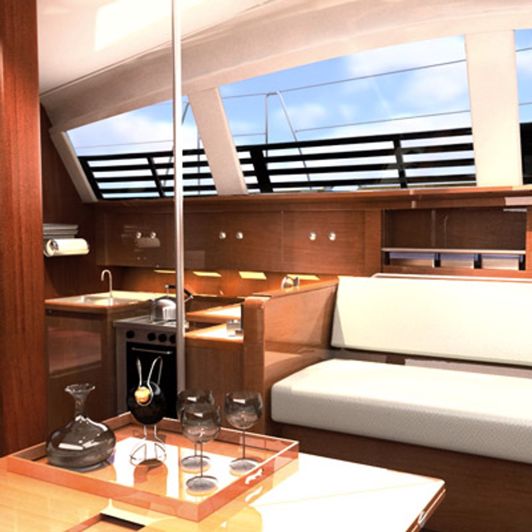 Sailing Yacht 3d Fbx