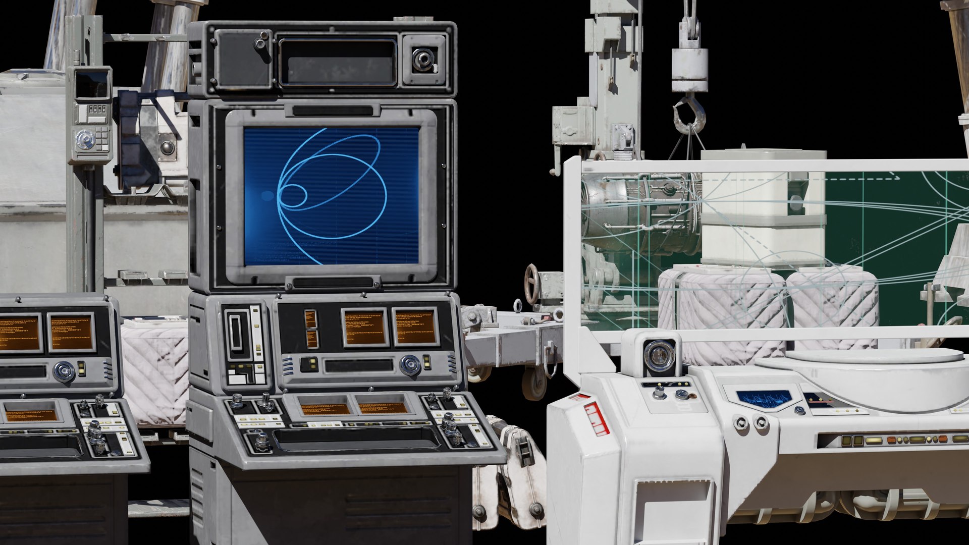 Star Wars Galactic Republic Prop Collection Kitbash 3D Model 3D ...