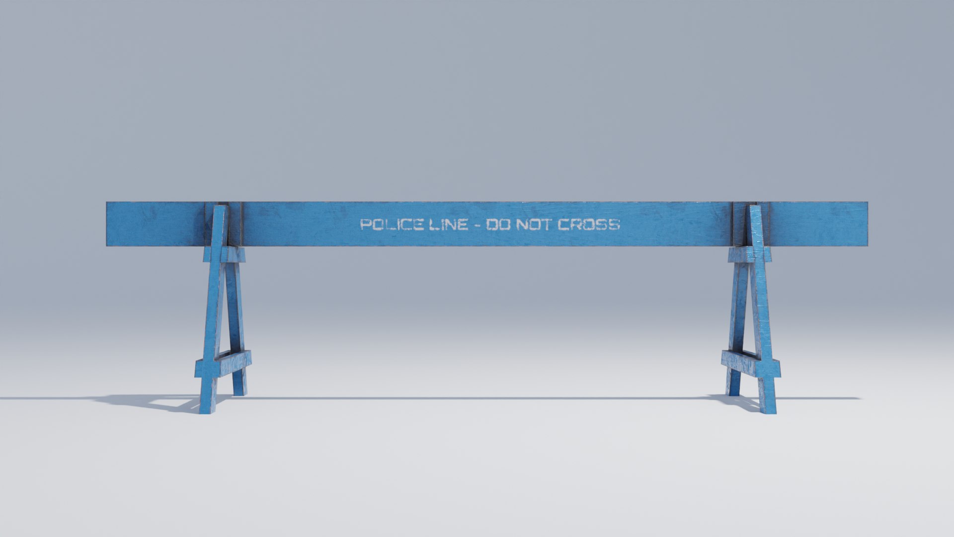 3D Wooden Police Barriers With 4K Textures Low-poly - TurboSquid 1971109