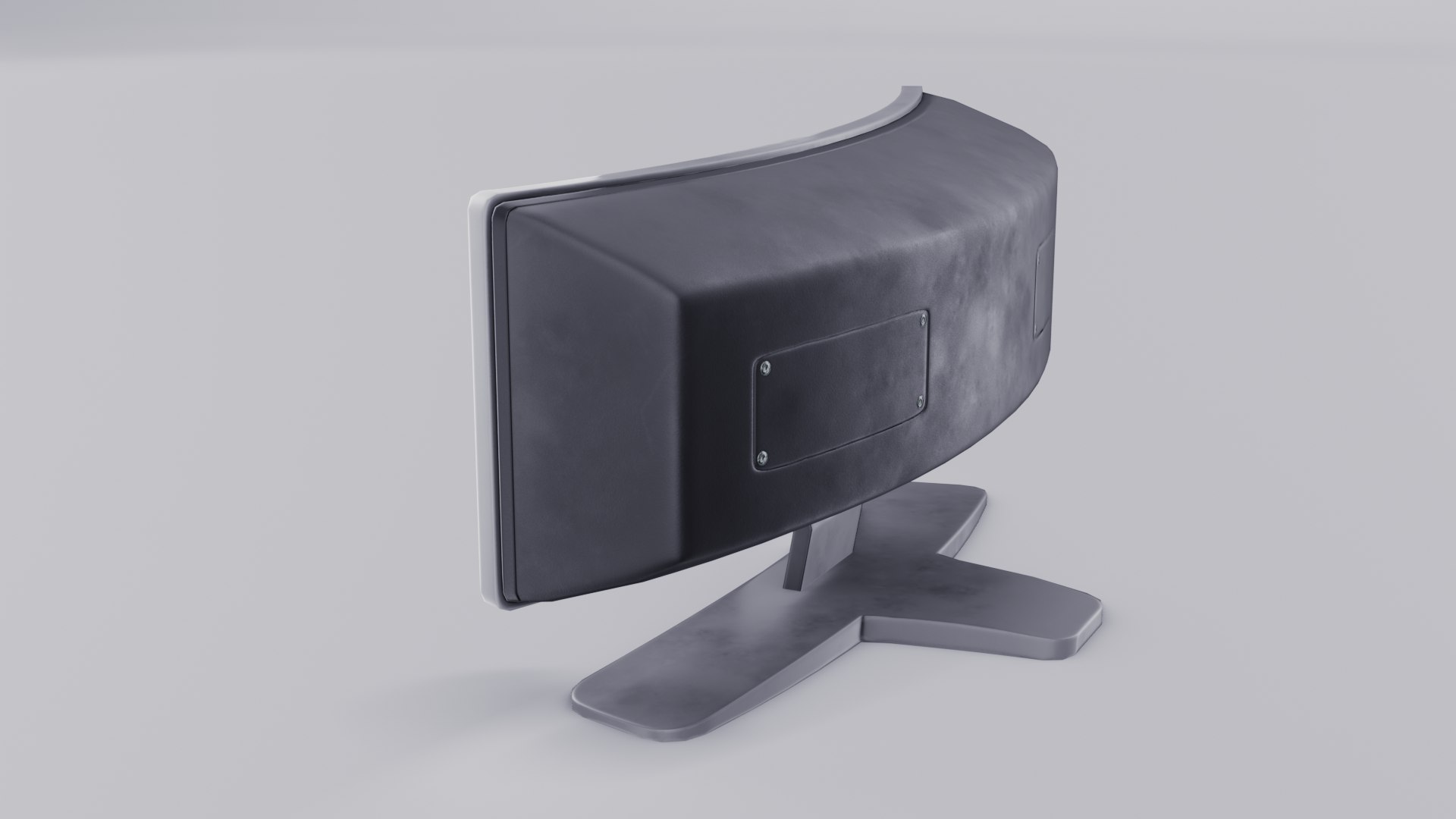 3D Model Ultra Wide Retro Monitor - TurboSquid 1603790