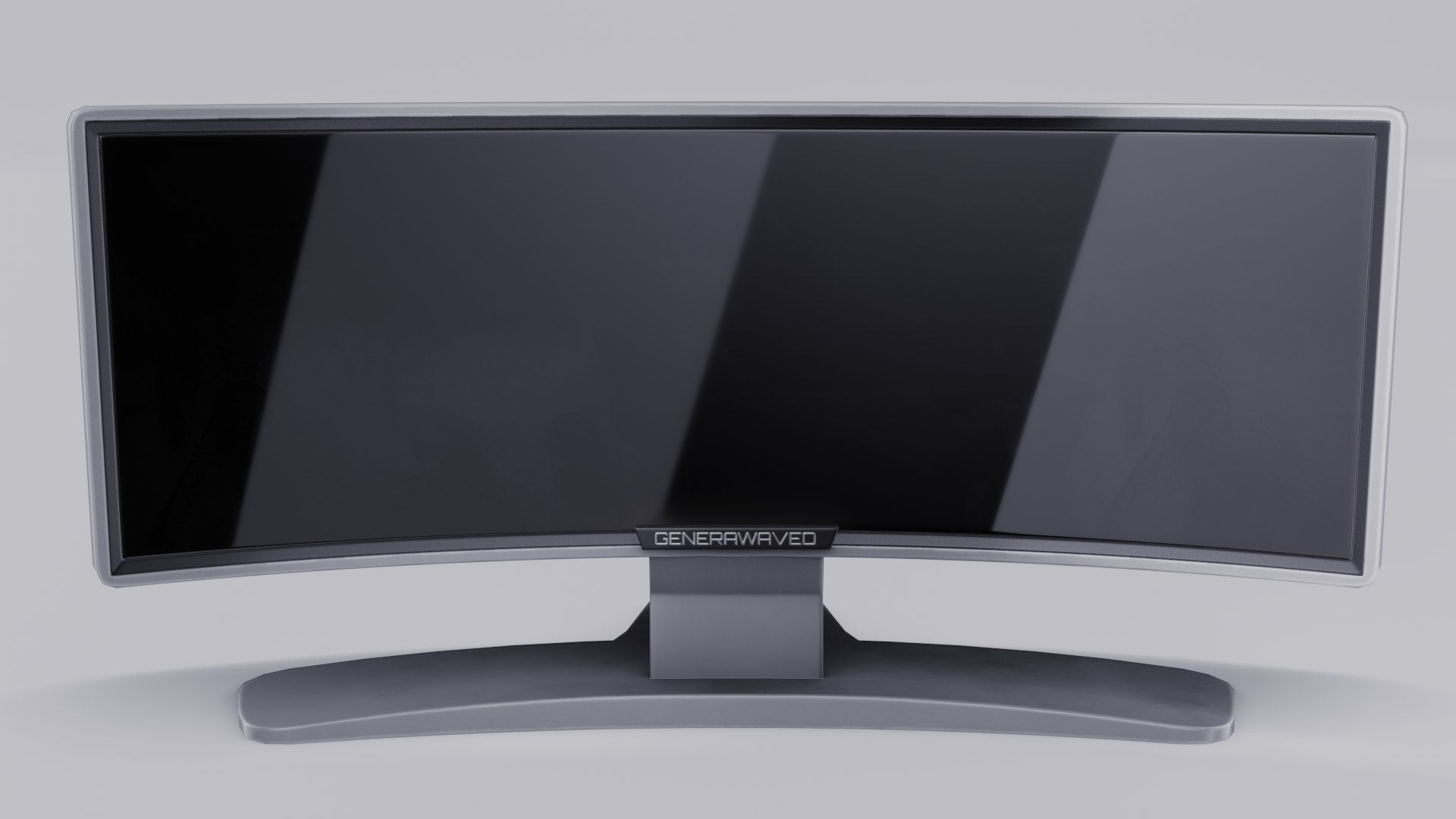 3D Model Ultra Wide Retro Monitor - TurboSquid 1603790