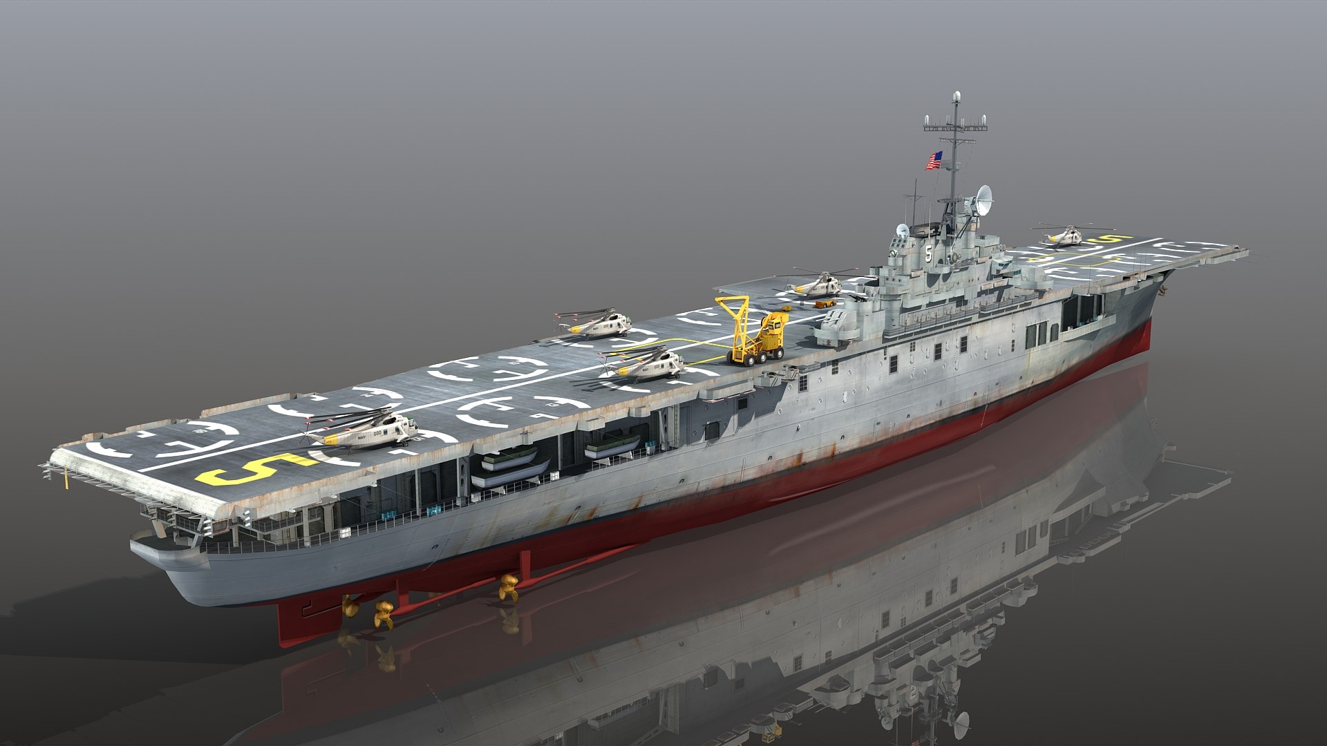 Uss cvs 3D - TurboSquid 1537158