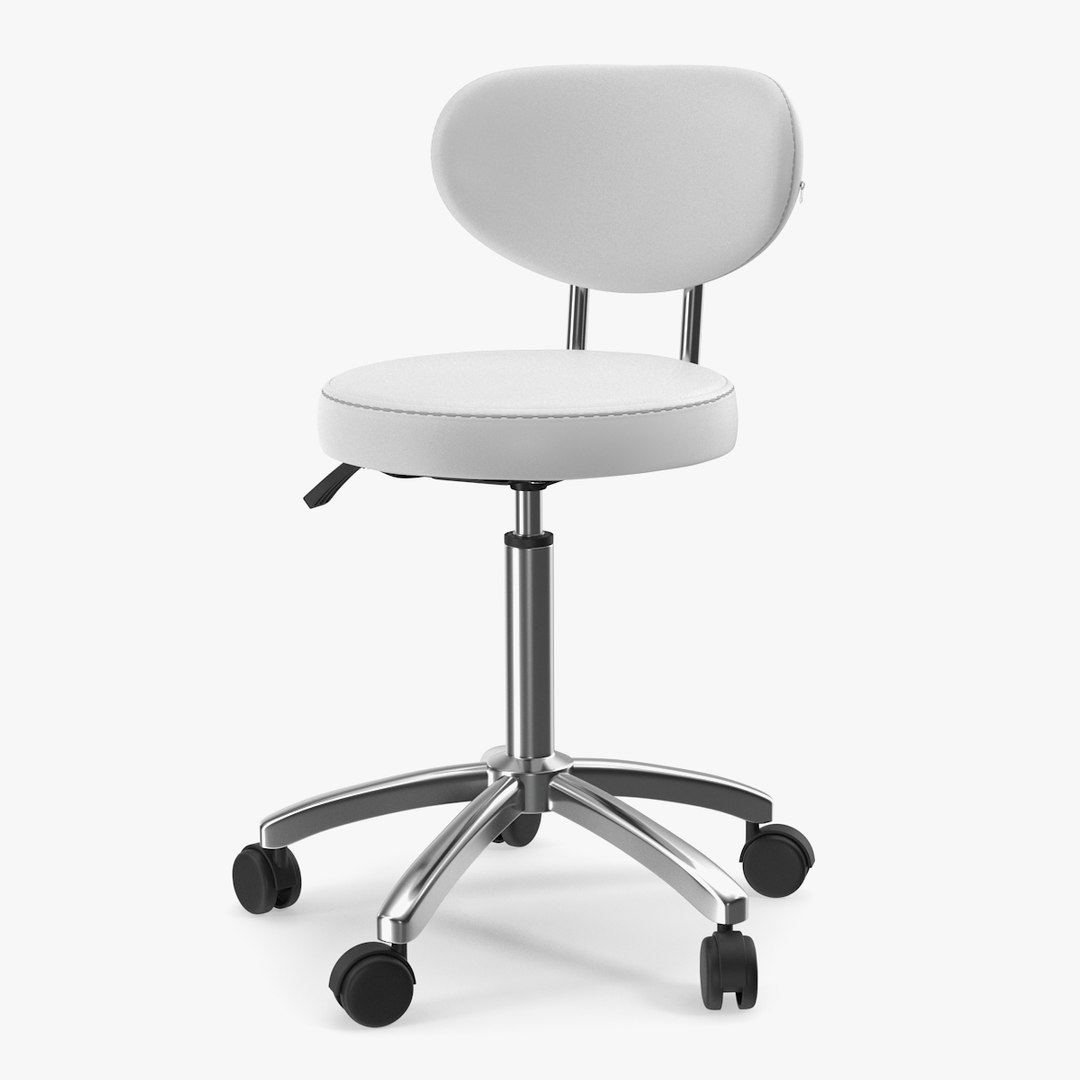 3D Doctors Office Chair White - TurboSquid 2065881