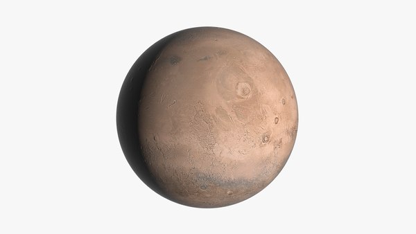 Realistic planet mars 3D - TurboSquid 1698322