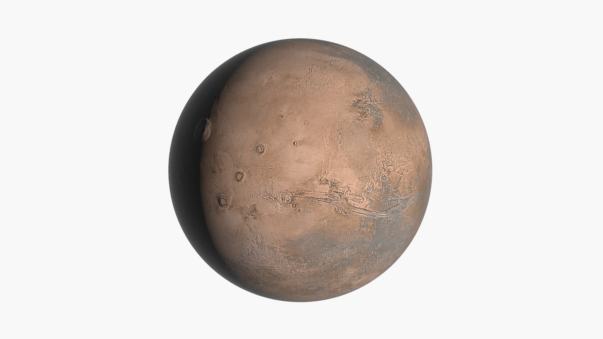 Realistic Planet Mars 3D - TurboSquid 1698322