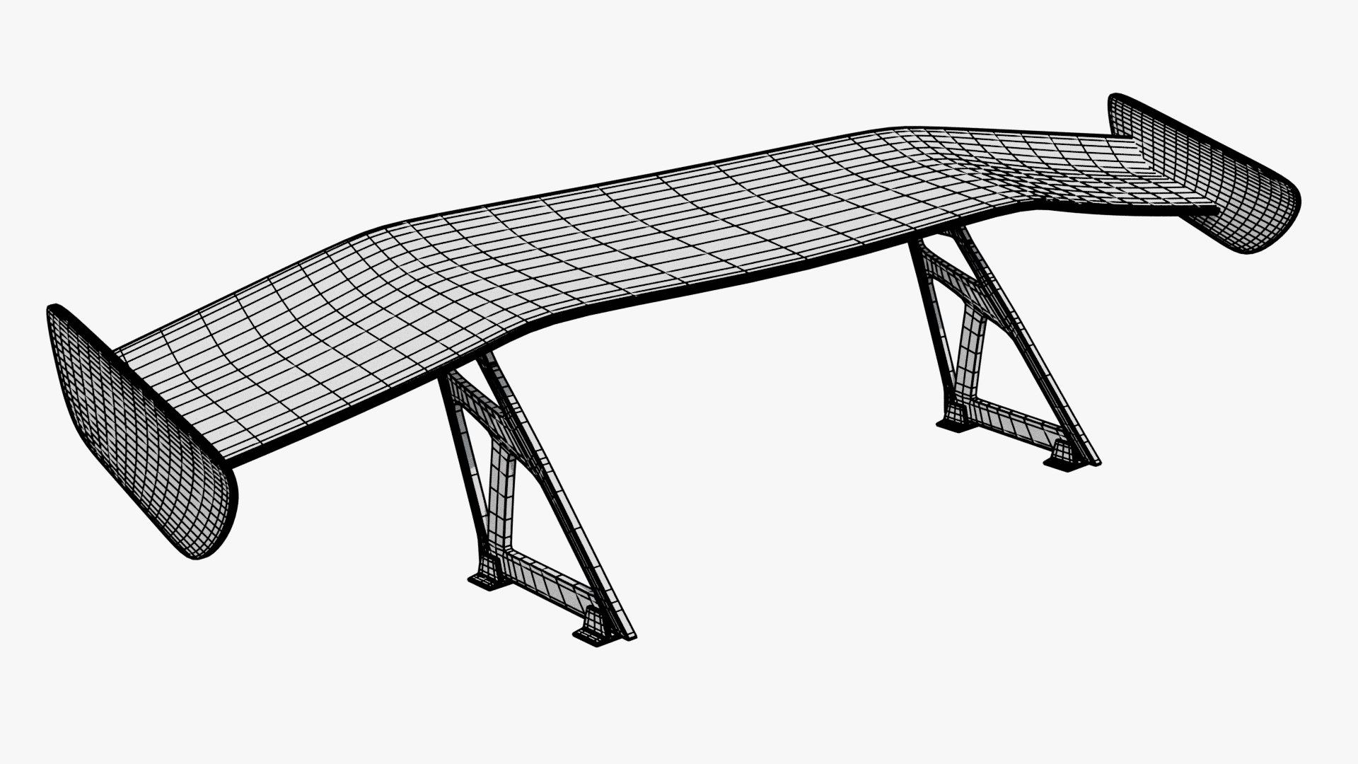 Spoilers Pack 3D Model - TurboSquid 1966050