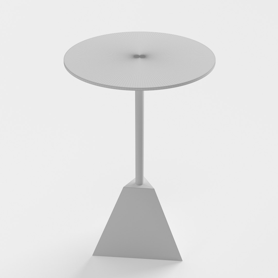 Knockout lounge tables 3D model - TurboSquid 1568856