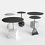 Knockout lounge tables 3D model - TurboSquid 1568856