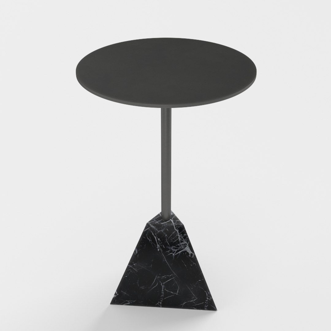 Knockout lounge tables 3D model - TurboSquid 1568856