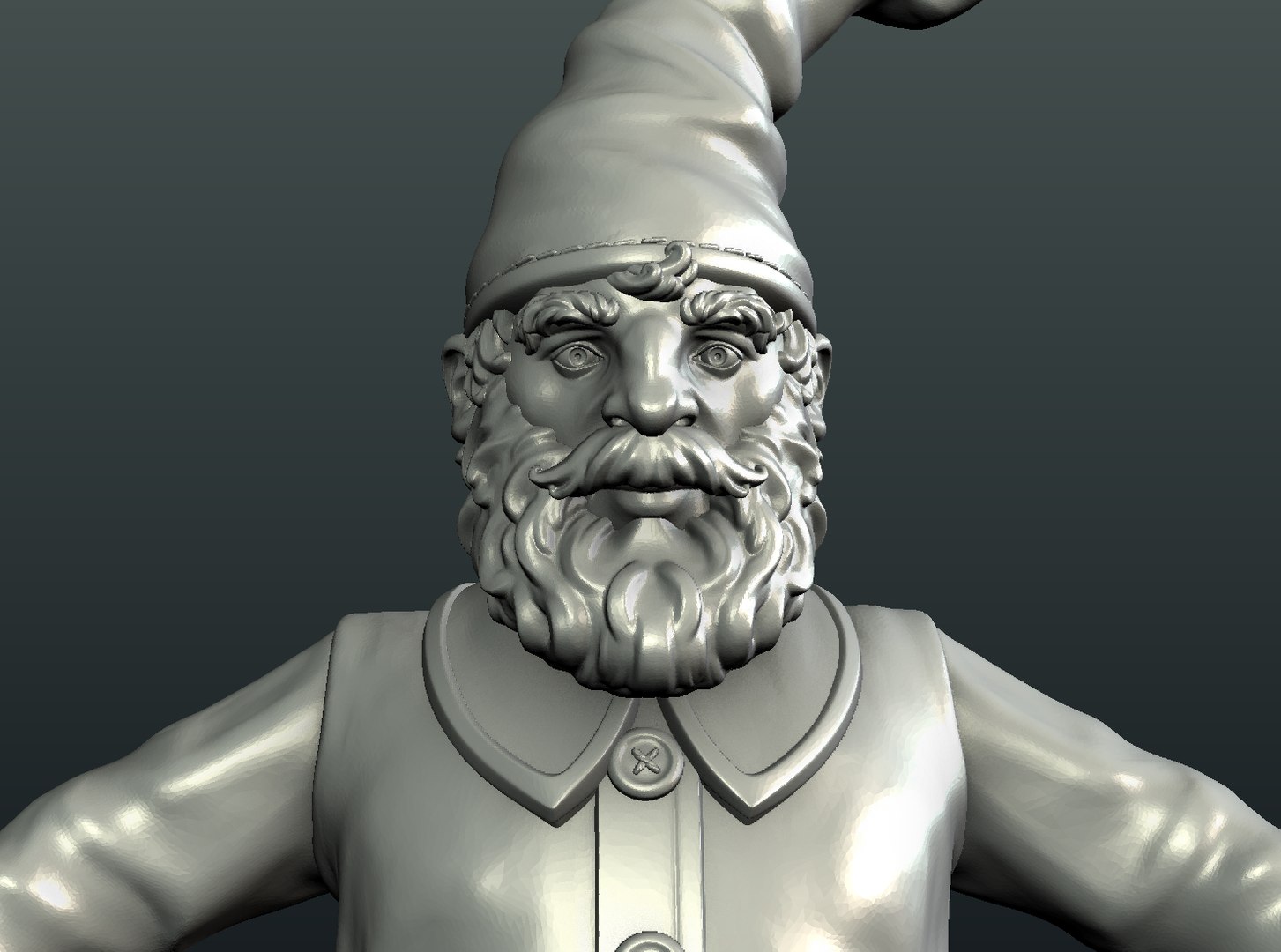 Print Ready Gnome 3D Model - TurboSquid 1365611