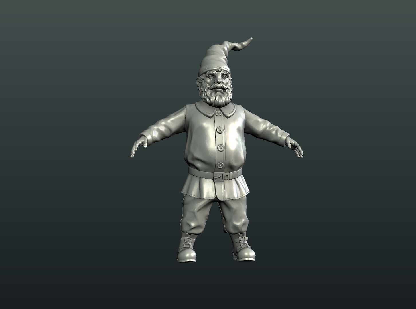 Print Ready Gnome 3D Model - TurboSquid 1365611