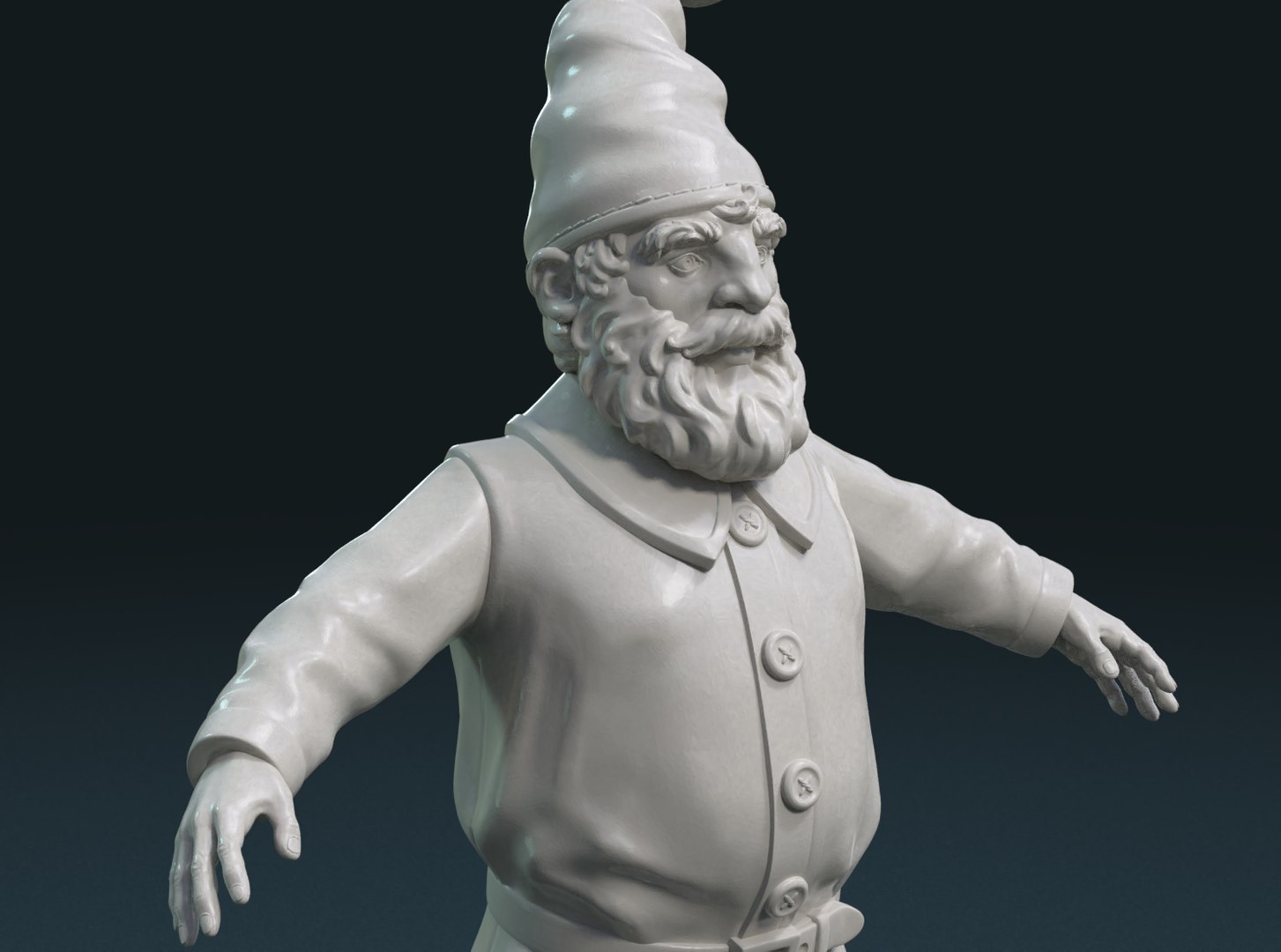 Print ready gnome 3D model - TurboSquid 1365611