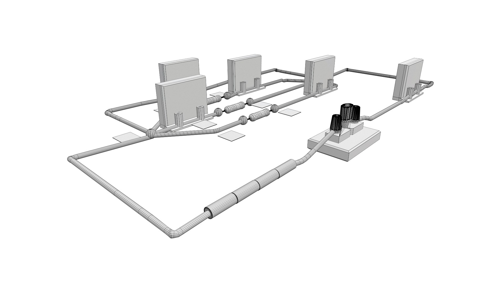 Circuit 3d Model Turbosquid 2172811