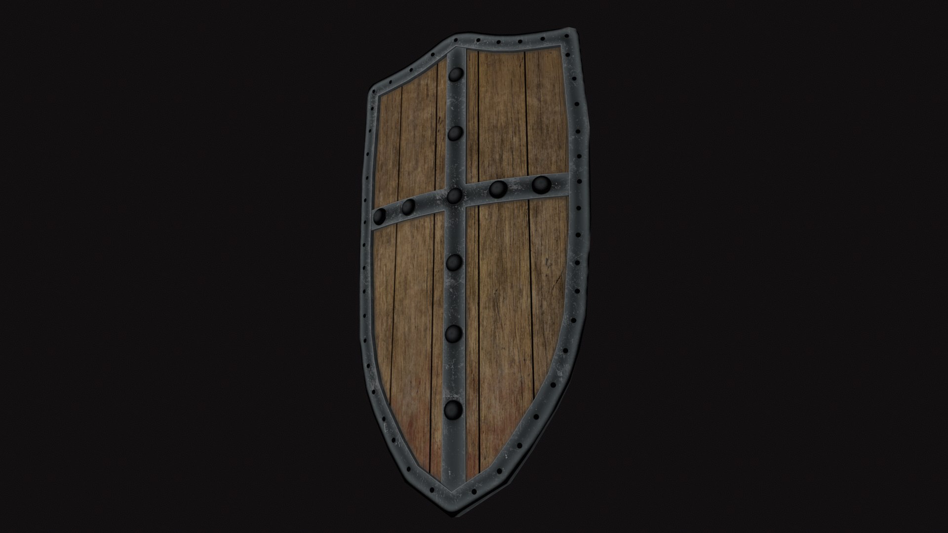3D Model Medieval Shield 02 - TurboSquid 2318695