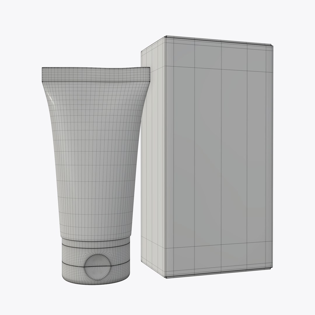 Plastic Tube Container 3D Model - TurboSquid 1474462