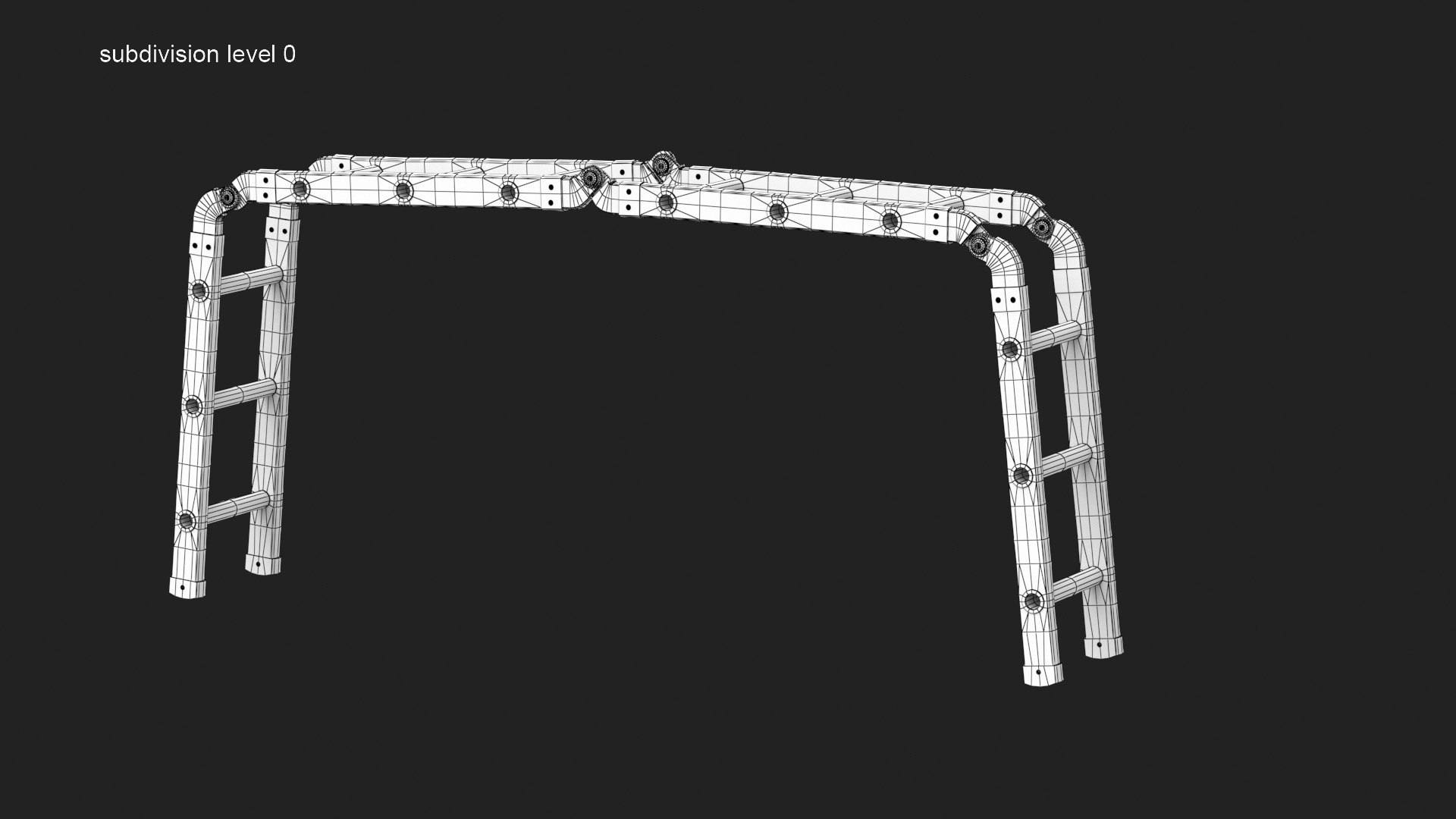 Trestle Ladder 3d Max