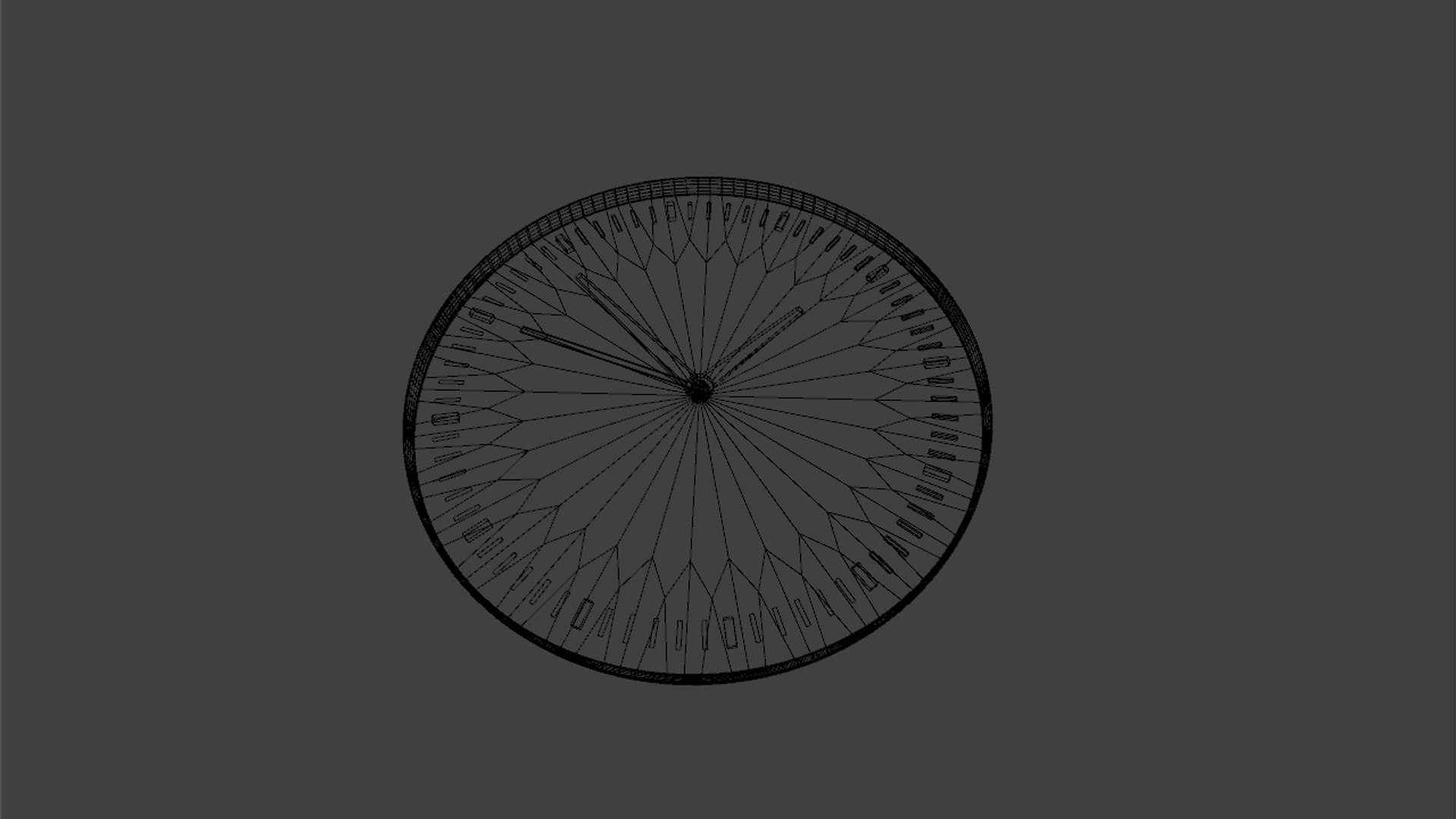 Clock Blender 3d Obj