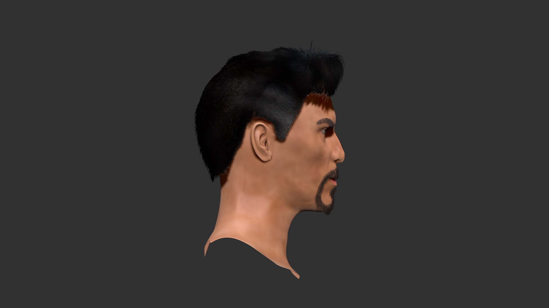 3D Model Benedict Cumberbatch ZBrush 3D Model Only The Head ...