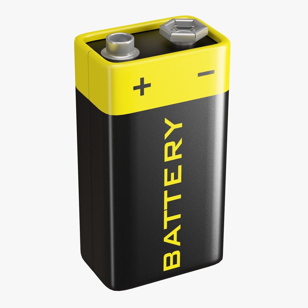 Battery Pp3 Model - TurboSquid 1481661