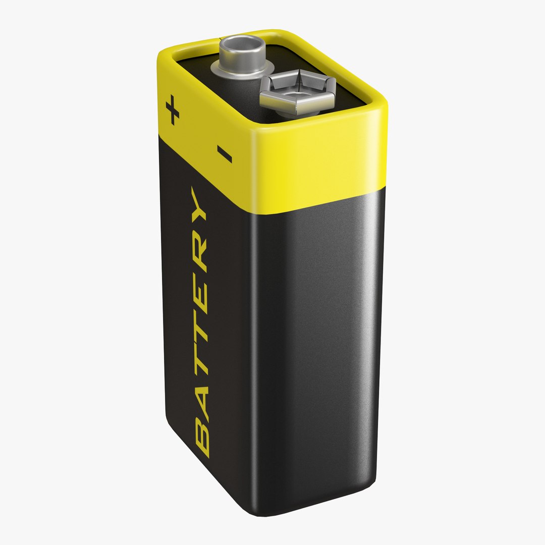 Battery Pp3 Model - TurboSquid 1481661
