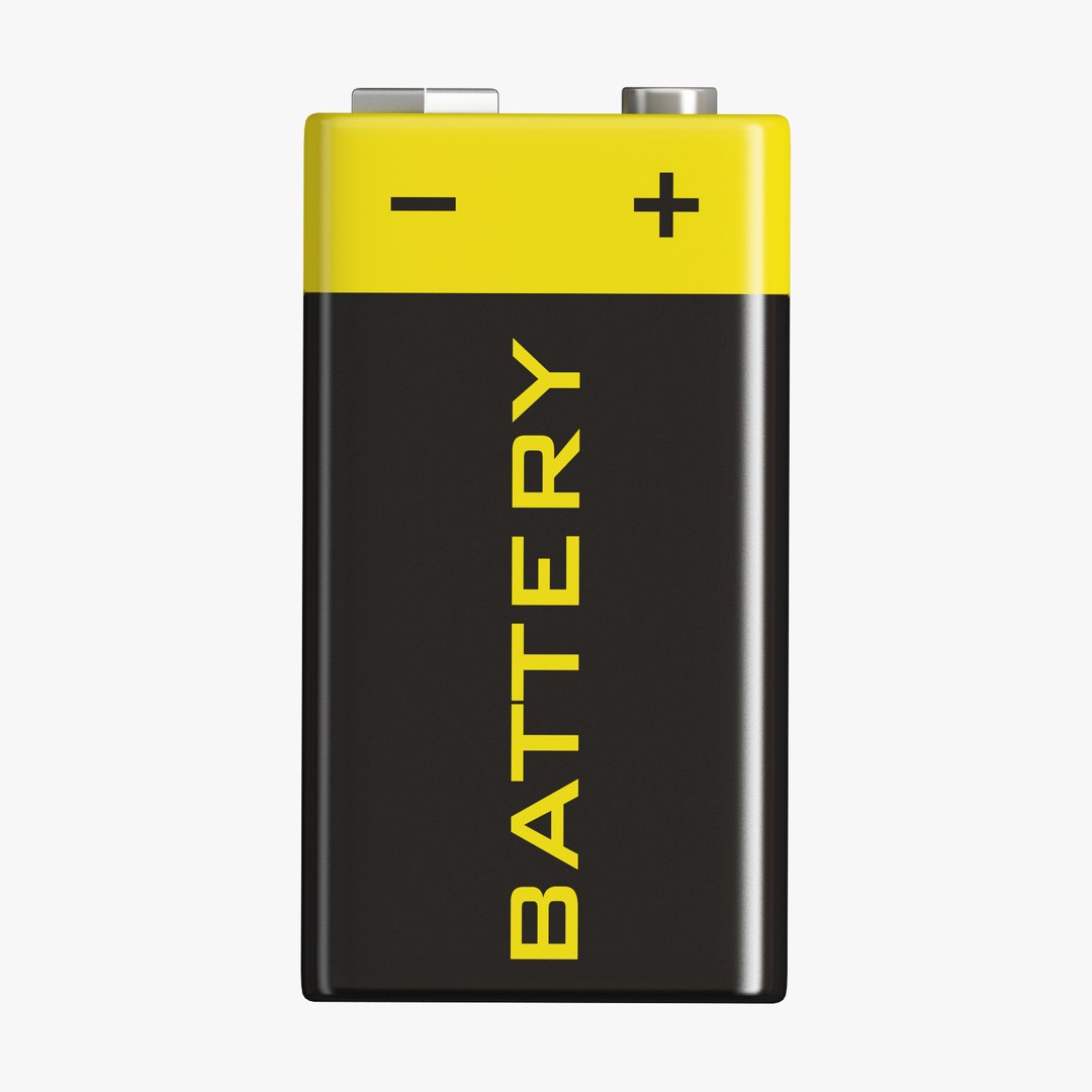 Battery Pp3 Model - TurboSquid 1481661