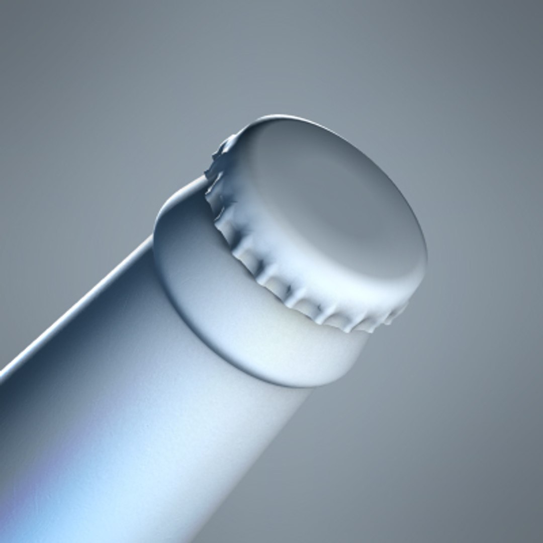 Bud Light Beer Bottle 3d Obj