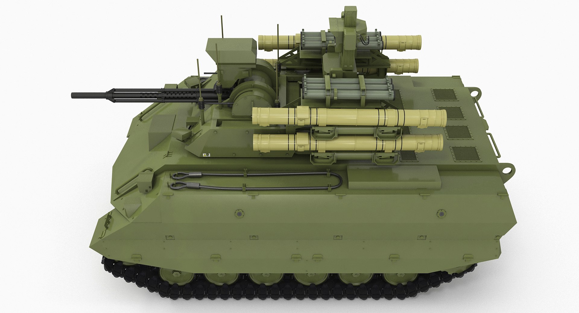 Uran-9 Ucgv 3D Model | 1147443 | TurboSquid