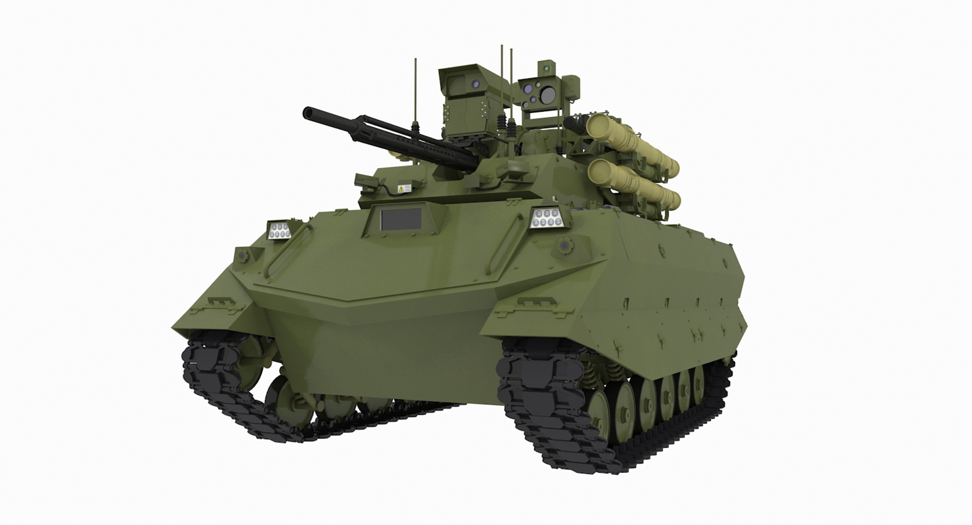 Uran-9 Ucgv 3D Model | 1147443 | TurboSquid