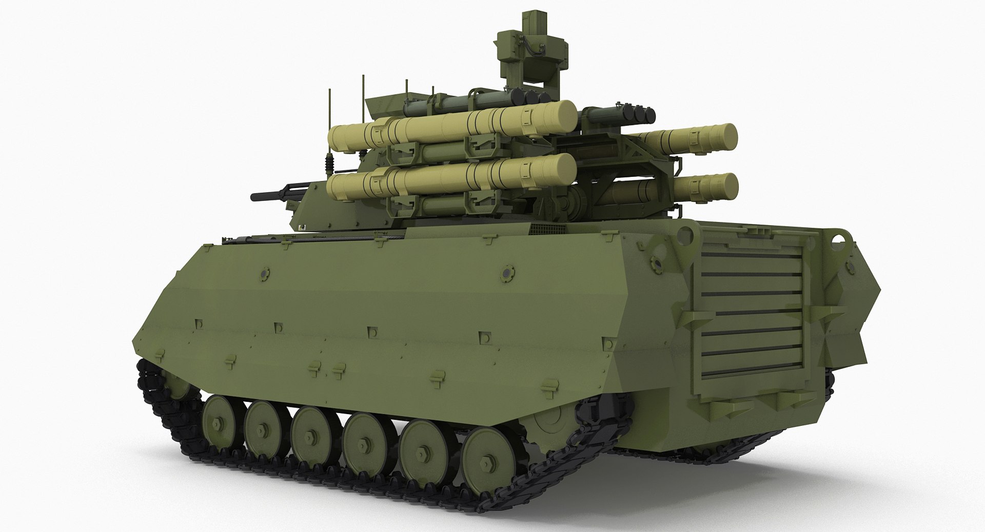 Uran-9 Ucgv 3D Model | 1147443 | TurboSquid