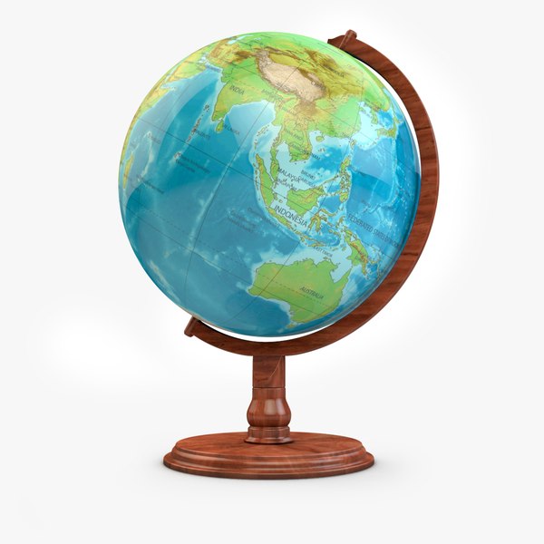 3d globe high-res