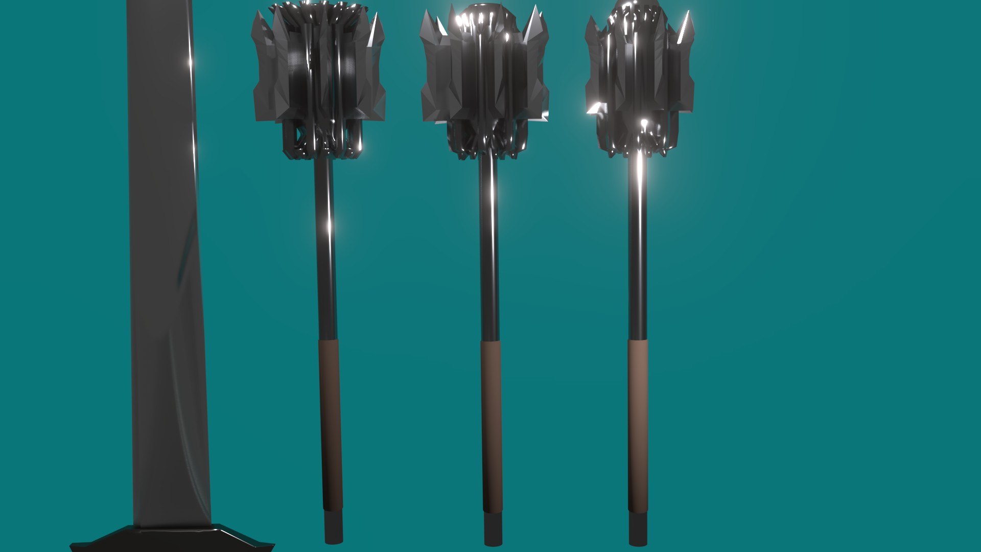 Mace And Sword Pack 3D Model - TurboSquid 1915424
