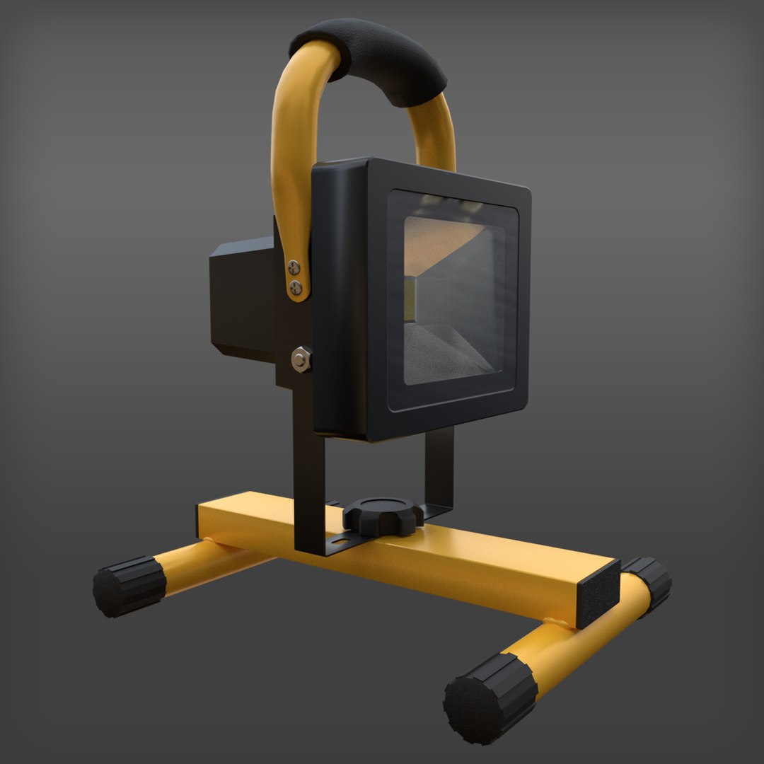 3D Portable Work Light - TurboSquid 1232740