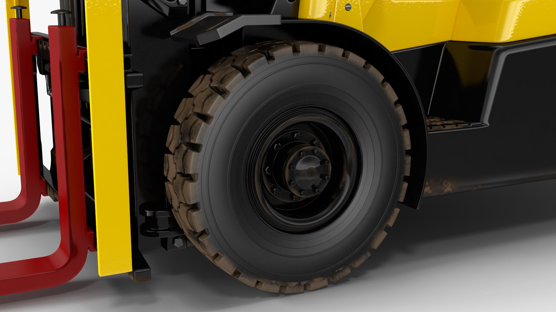 3D Electric Forklift Rigged for Cinema 4D - TurboSquid 2095502