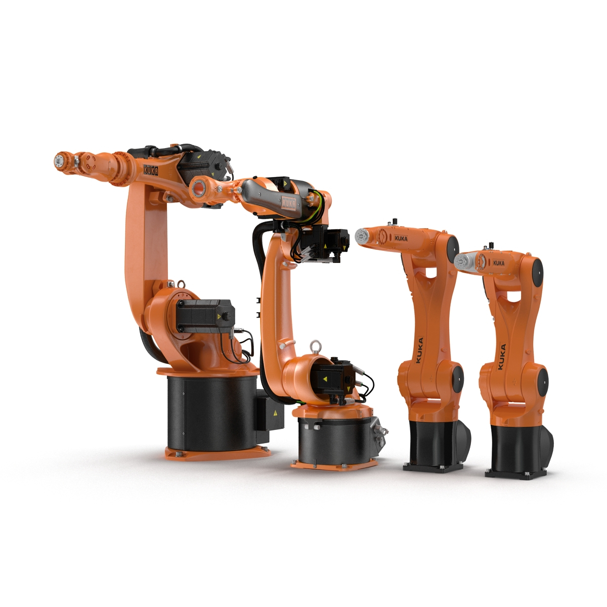 3d model kuka robots 7