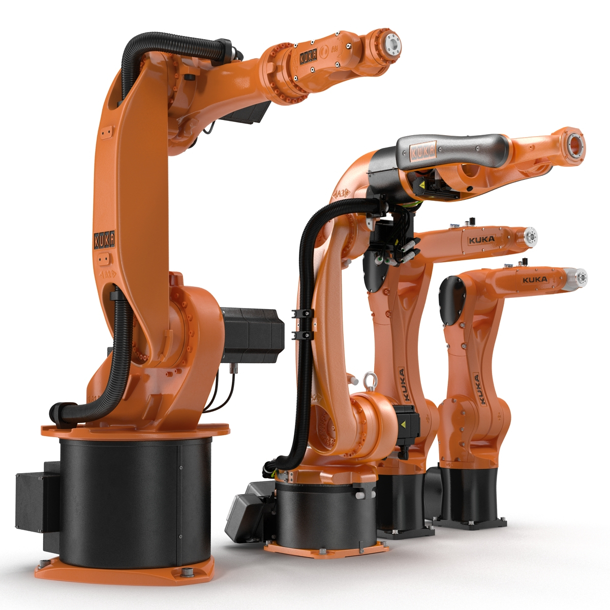 3d model kuka robots 7