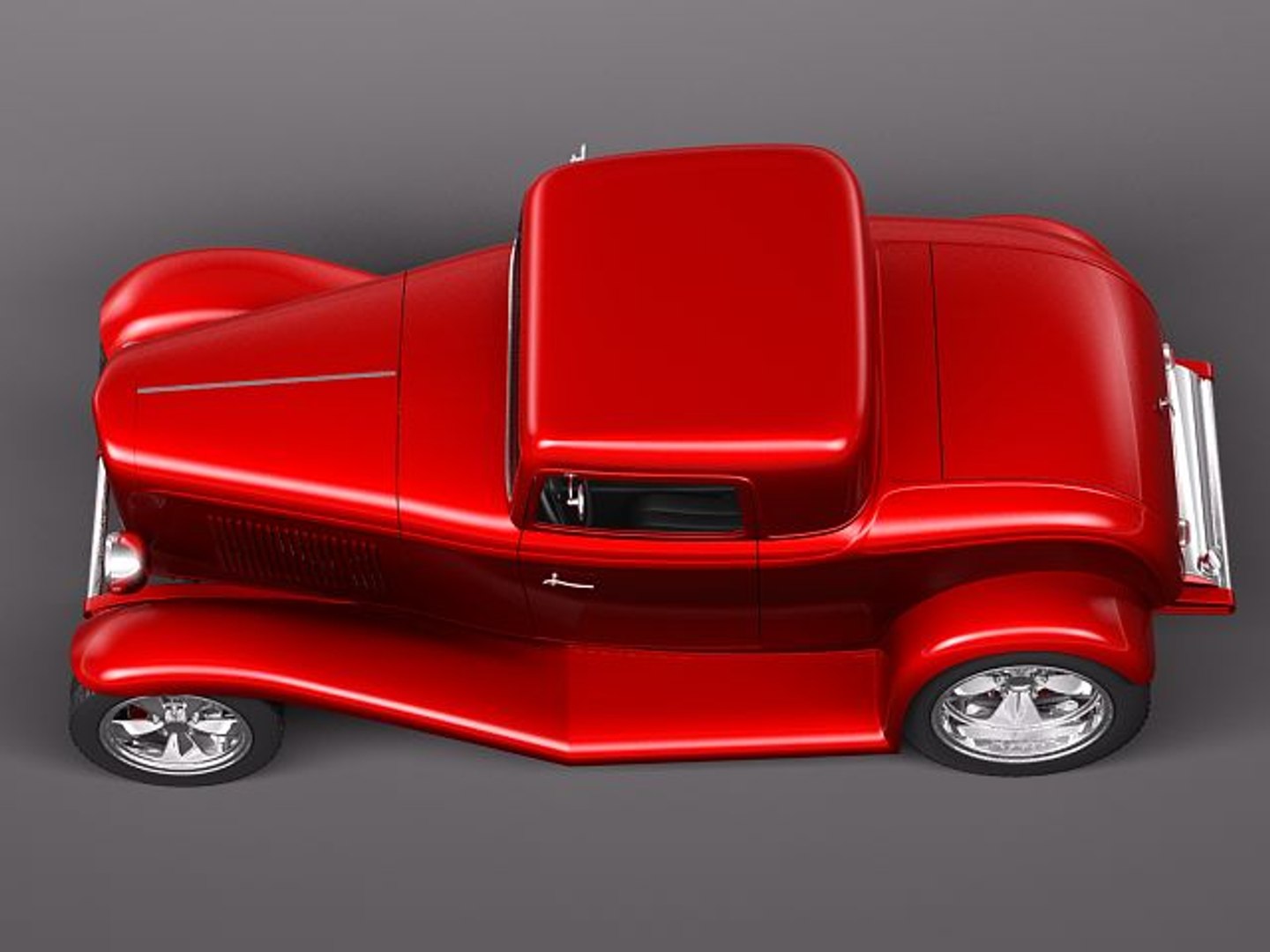 Hot Rod 32 Multiple 3d Model